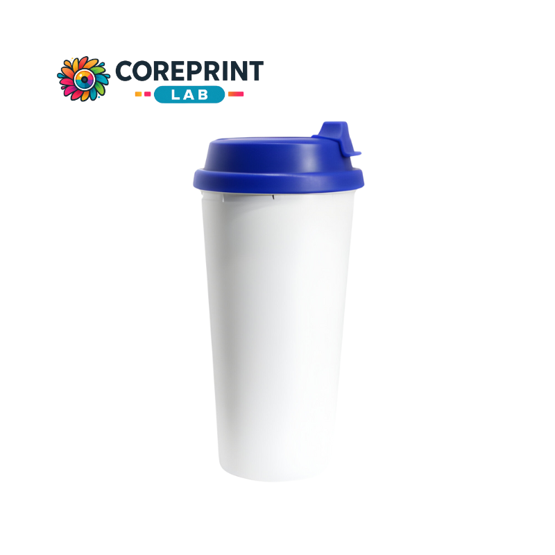 Vaso Polímero con Chupón Azul 750 ml – Ideal para Sublimación y Regalos ...